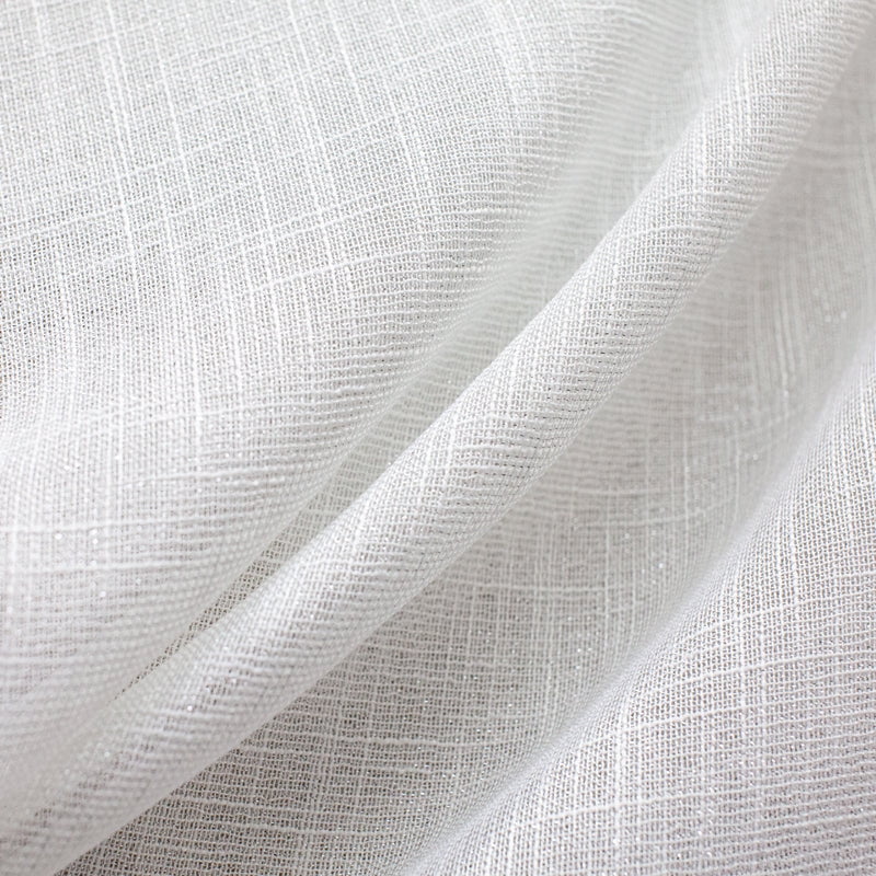 Zeil Fabric | Solid Metallic Thread Sheer | Drapery & Curtain Fabric ...