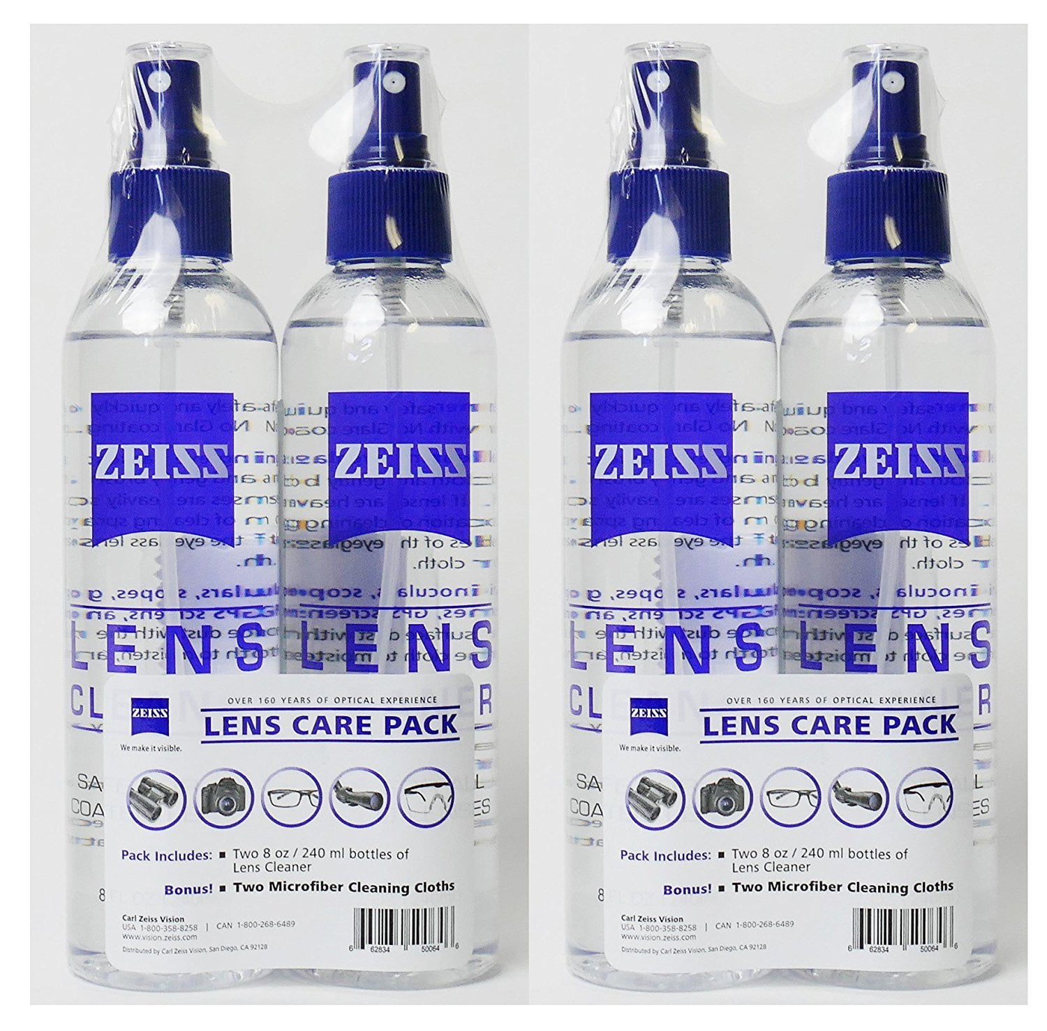 Zeiss Lens Cleaner Spray 8oz for Glasses, Camera, Laptops, Cellphones ...
