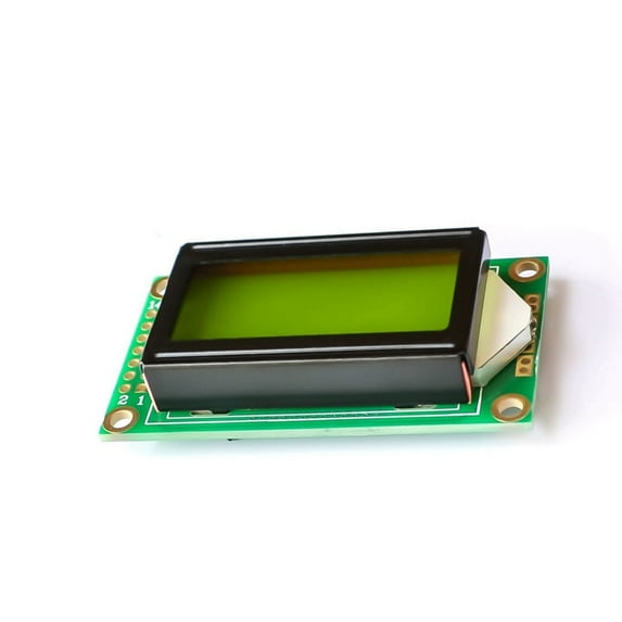 Zeiwohndc 0802 LCD Module 8x2 Character Display Blue Green Backlight ...