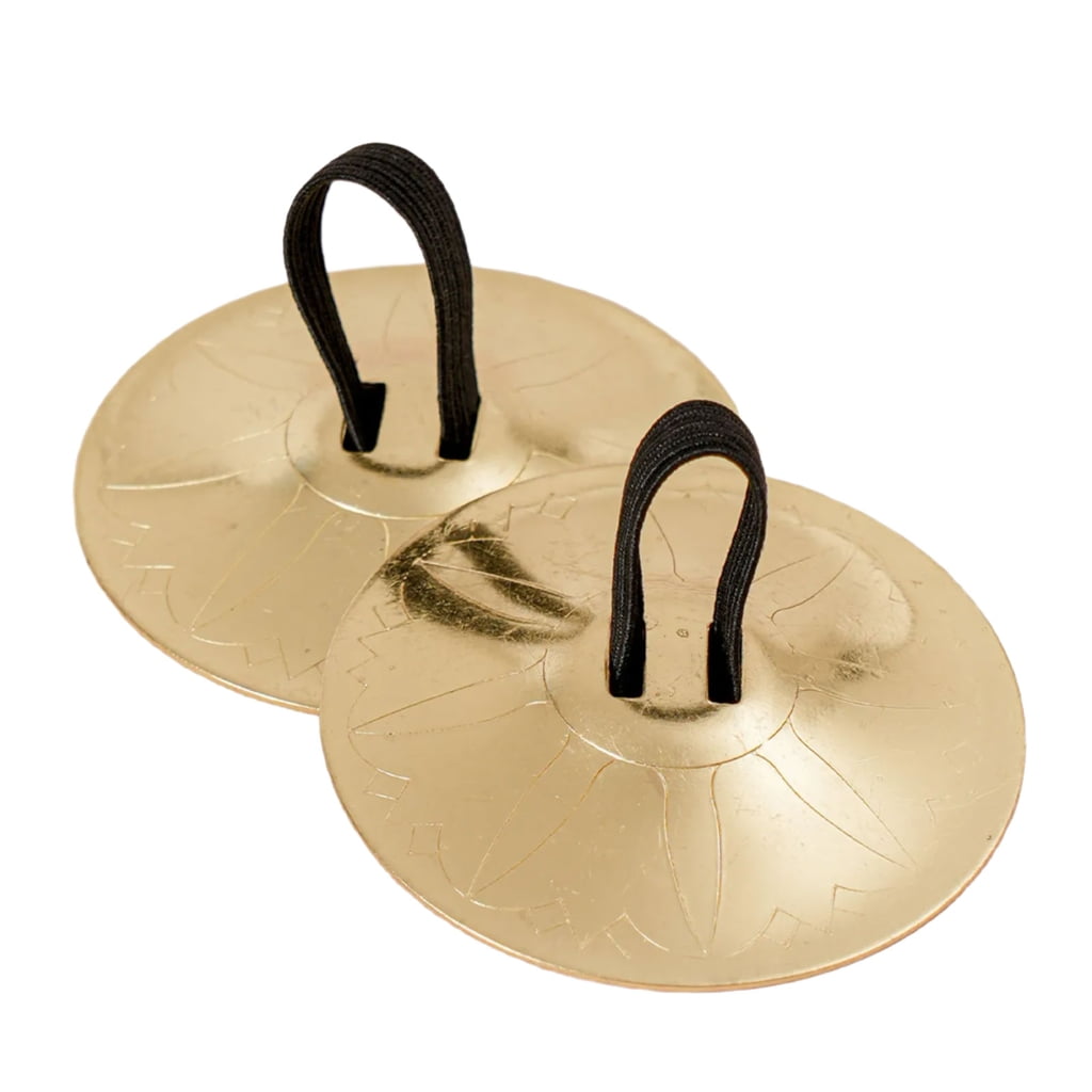 Zeiwohndc 1 Pair Small Cymbals Children Finger Cymbals Belly Dance ...