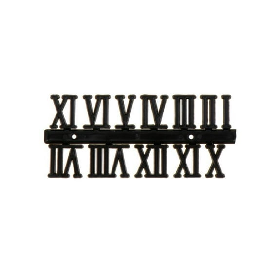 Zeiwohndc 1 Set Clock Numbers Plate DIY Arabic Roman Numeral Mechanism ...