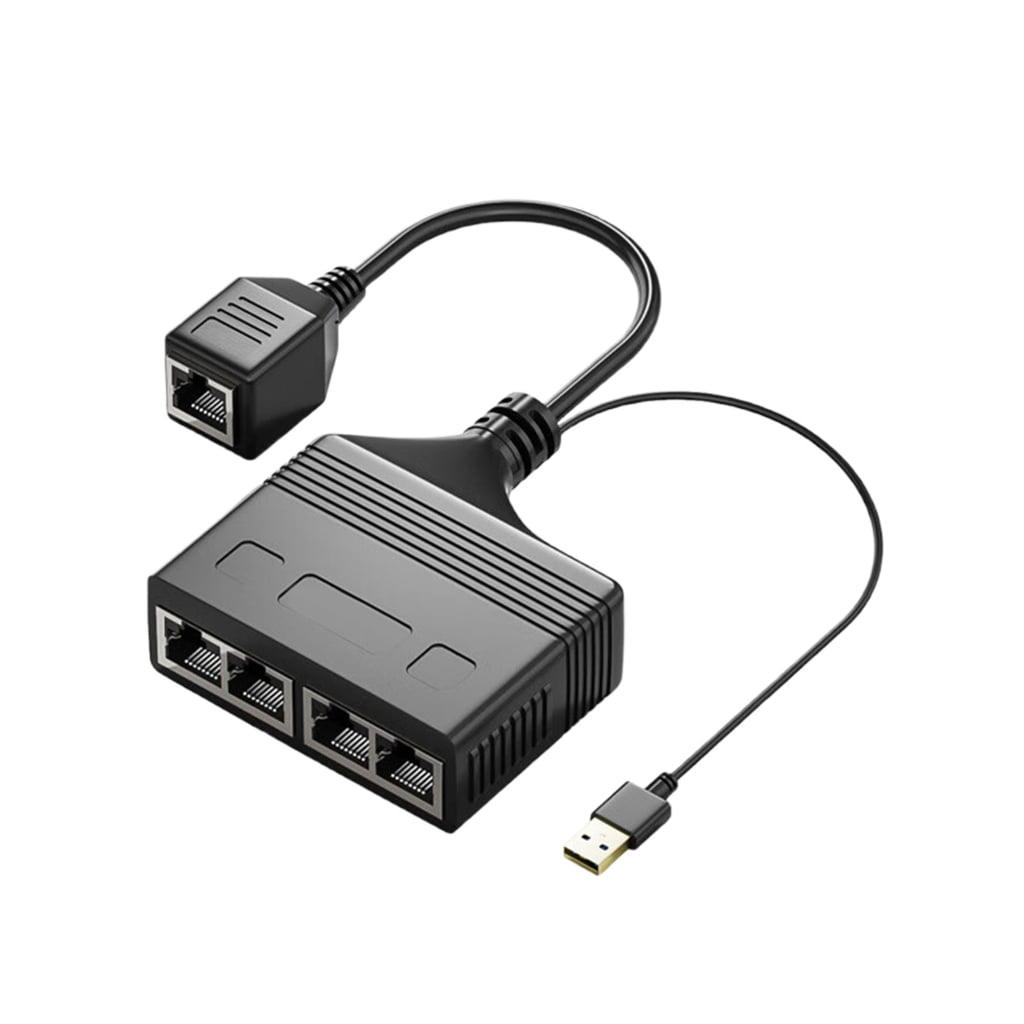 Zeiwohndc 100Mbps Ethernet Splitter for Reliable Internet Access Good ...