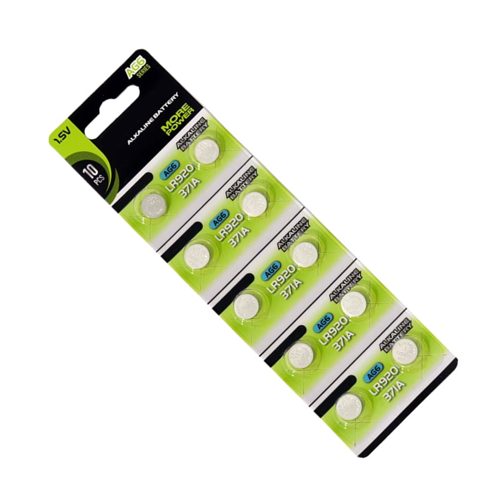 Zeiwohndc 10Pieces Alkaline Cells With Long Last Power Coin Cell ...