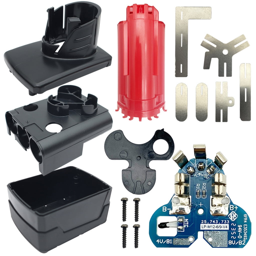 Zeiwohndc 12V 9 Cell Battery Shell Replacement PCB Circuit Board Shell ...