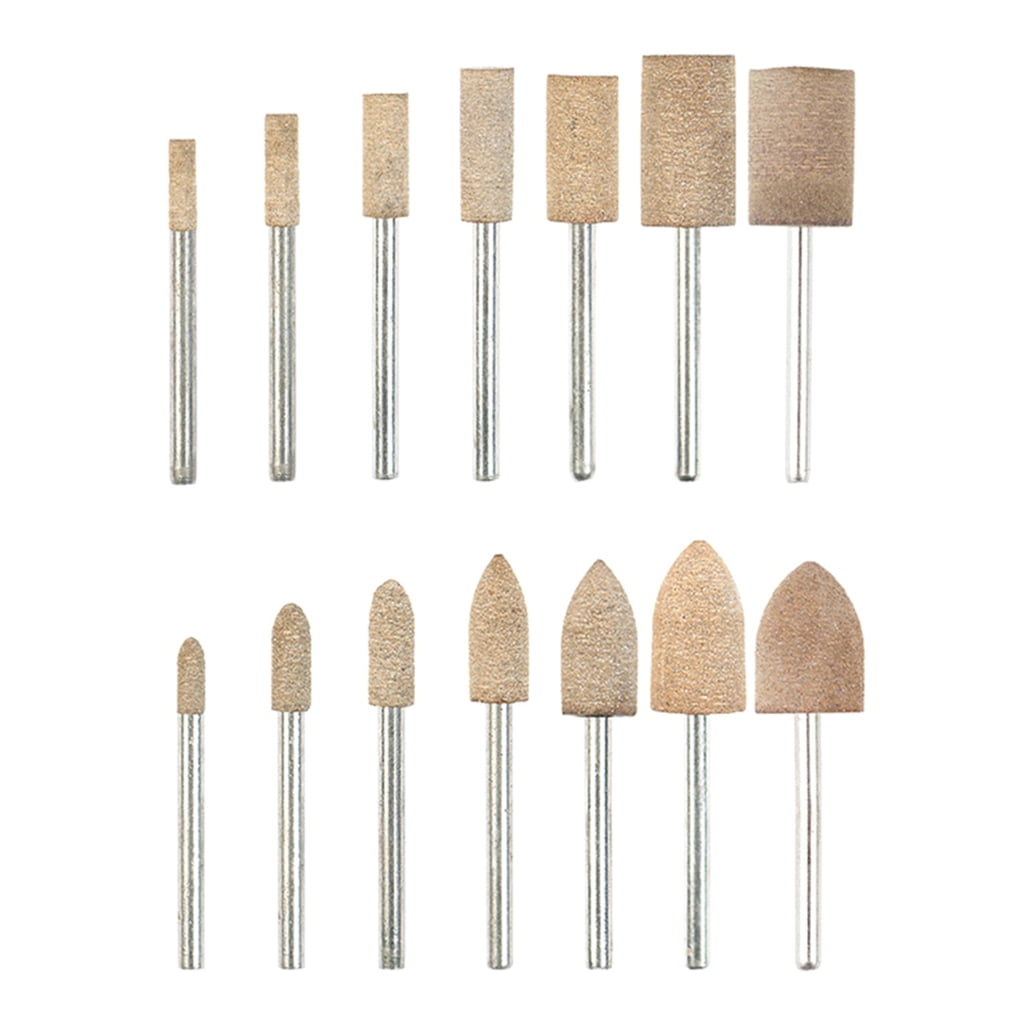 Zeiwohndc 14Piece Mounted Grinding Stone Kit for Metal Wood Plastic ...