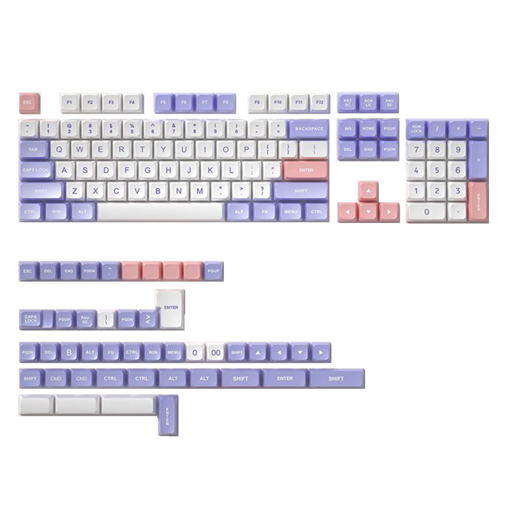 Zeiwohndc 150 Keycaps PBT DSA Profile DyeSublimation Double Shot ...