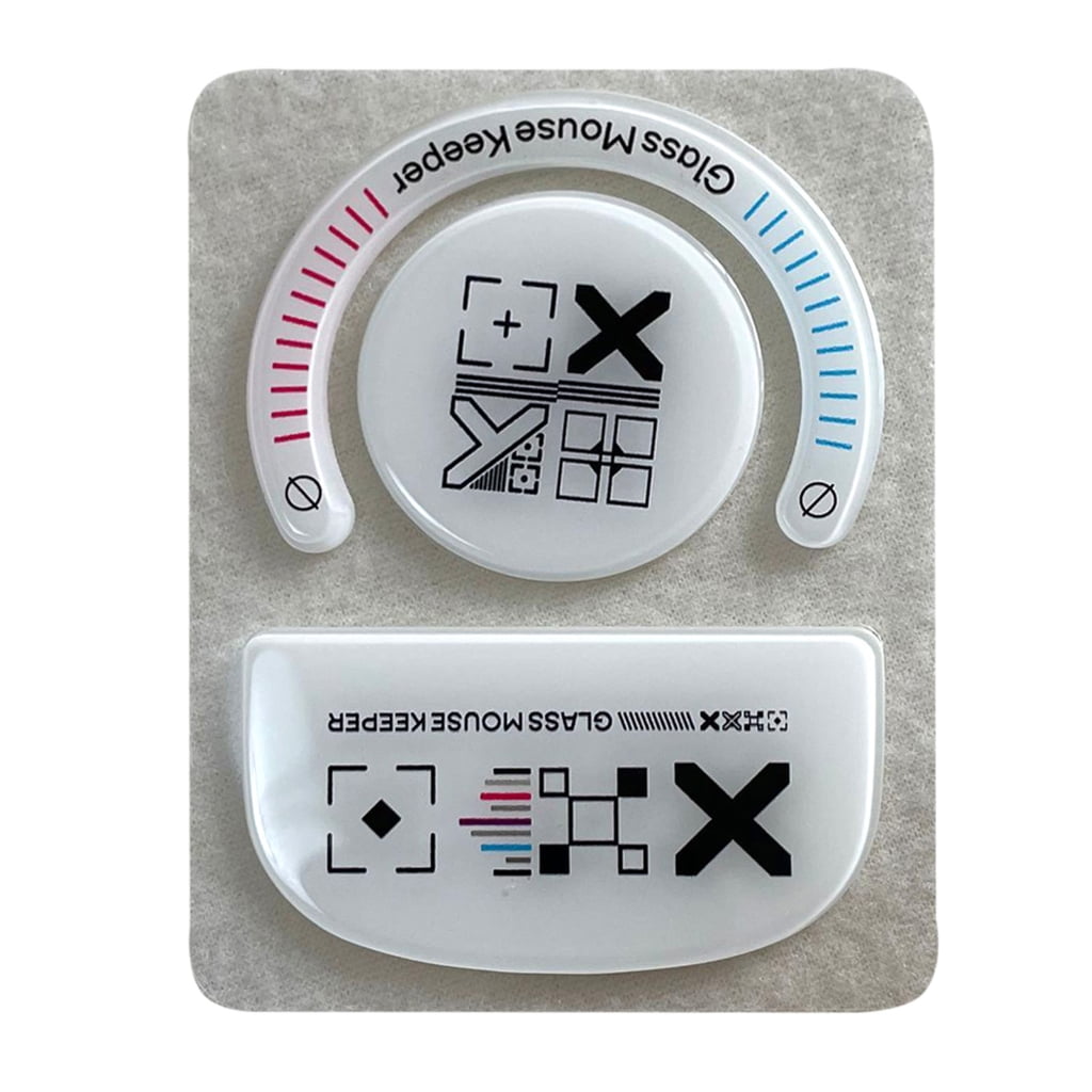Zeiwohndc 1Set Glass Mouse Skates for G Pro X Mouse Feet Pads ...