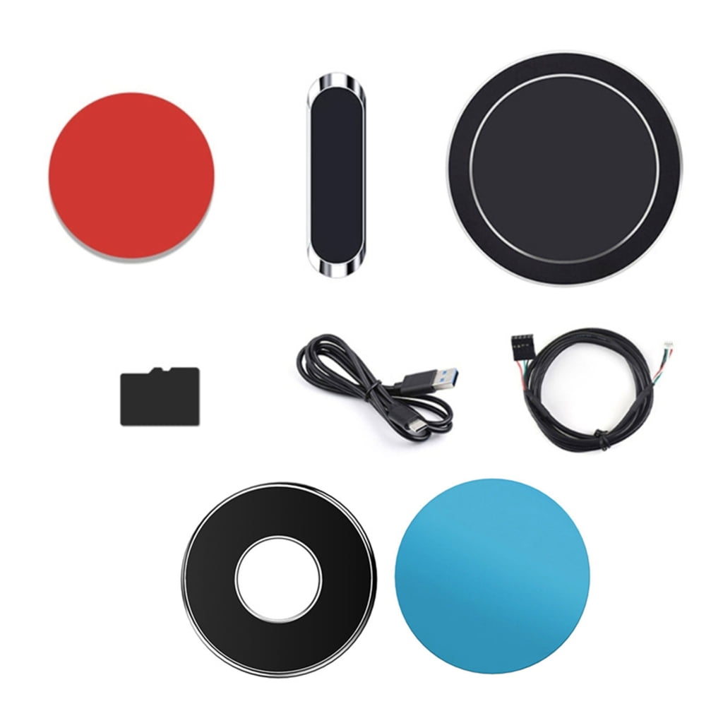 Zeiwohndc 2.1/2.8 inch LCD USB Round Computer Monitor Display Screen ...