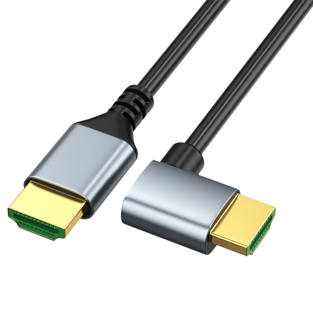 Zeiwohndc 2.1 Version 8K 60Hz Video Cord 90 Degree Elbow Optional for ...