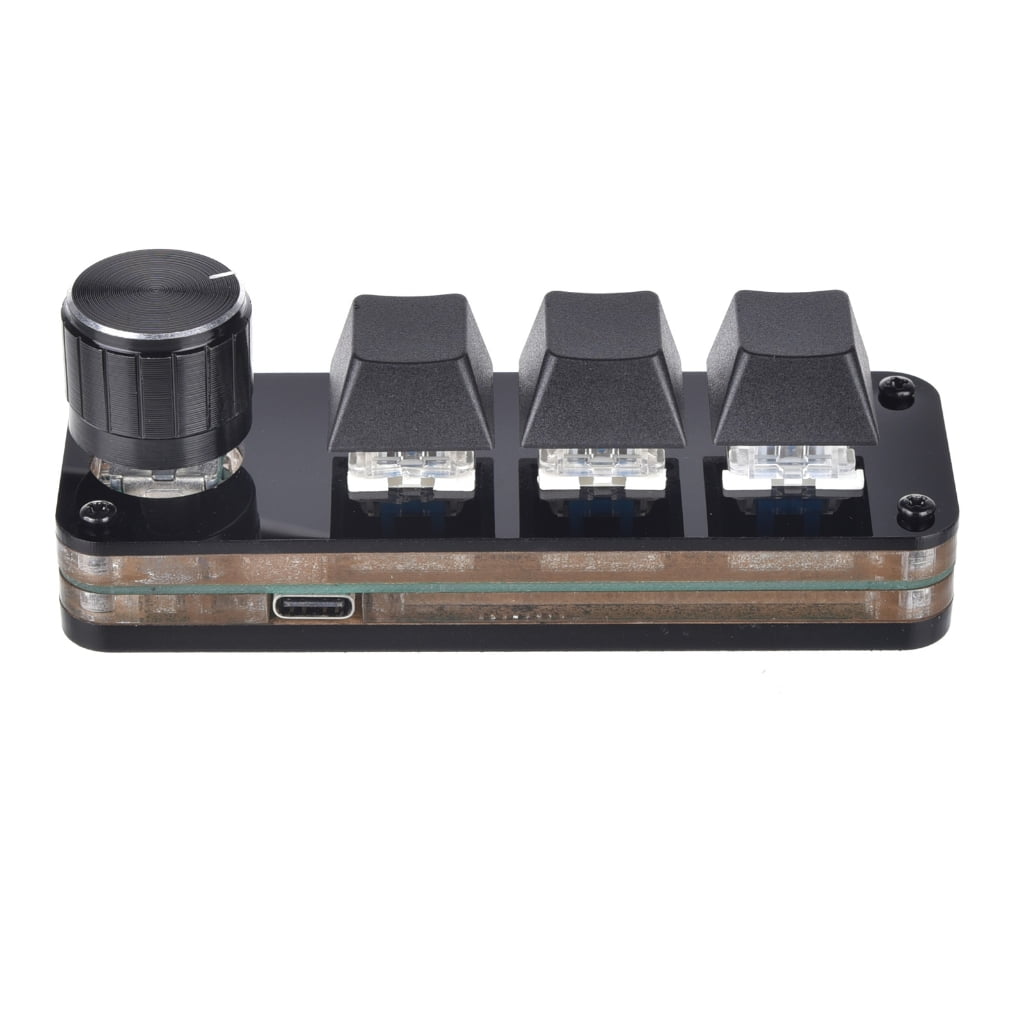 Zeiwohndc 2/3/4/5 Key Macro Programmable Keyboard Mini Mechanical ...