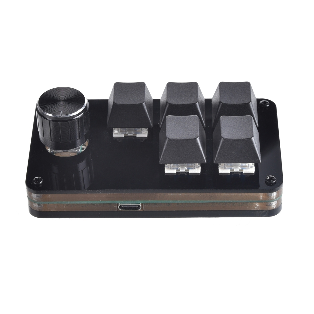 Zeiwohndc 2/3/4/5 Key Macro Programmable Keyboard Mini Mechanical ...