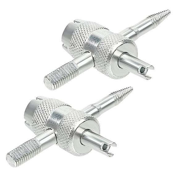 Zeiwohndc 2 Pack 4-Way Valves Tool Tire Valves Tools 4 Way Valves Core ...