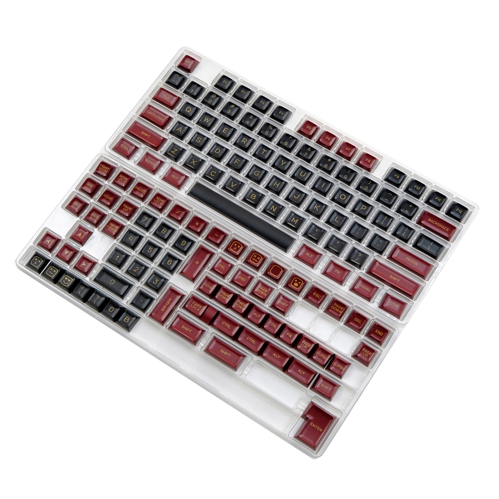 Zeiwohndc 2 Tone PBT Keycaps 142Pieces Profile Double Shot for ...