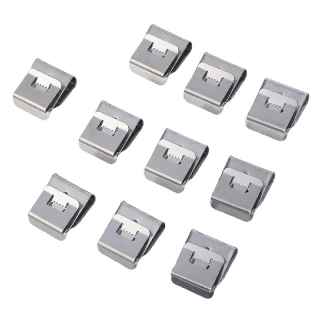 Zeiwohndc 200Pieces Sturdy Stainlesses Steel Cable Clamps for Boats ...