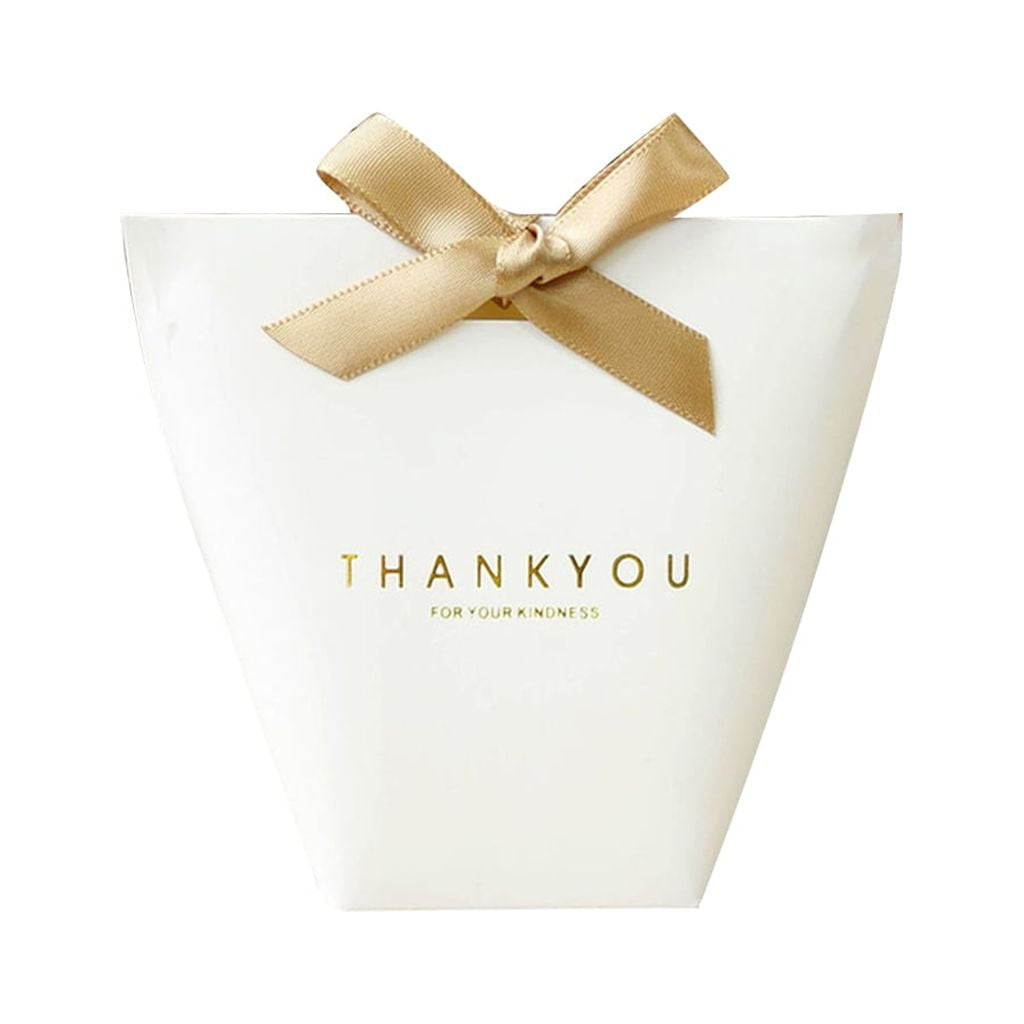 Zeiwohndc 20x Merci Gift Box Package Candy Favor Boxes 12x10cm/4.72x3 ...
