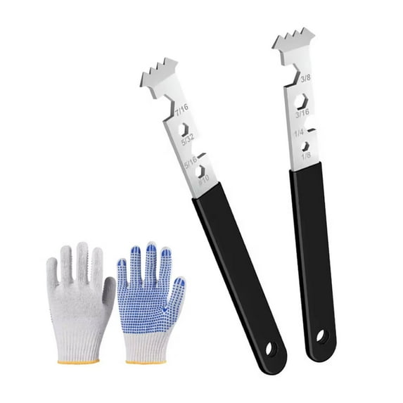 Zeiwohndc 2Pcs Paving Slab Removal Tool Hexagonal Wrench Joint Scraping ...