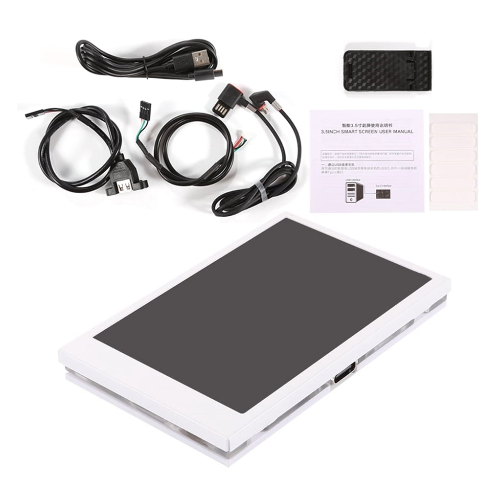 Zeiwohndc 3.5Inch TypeC Sub Screen UsbC Small Screen for Computer ...
