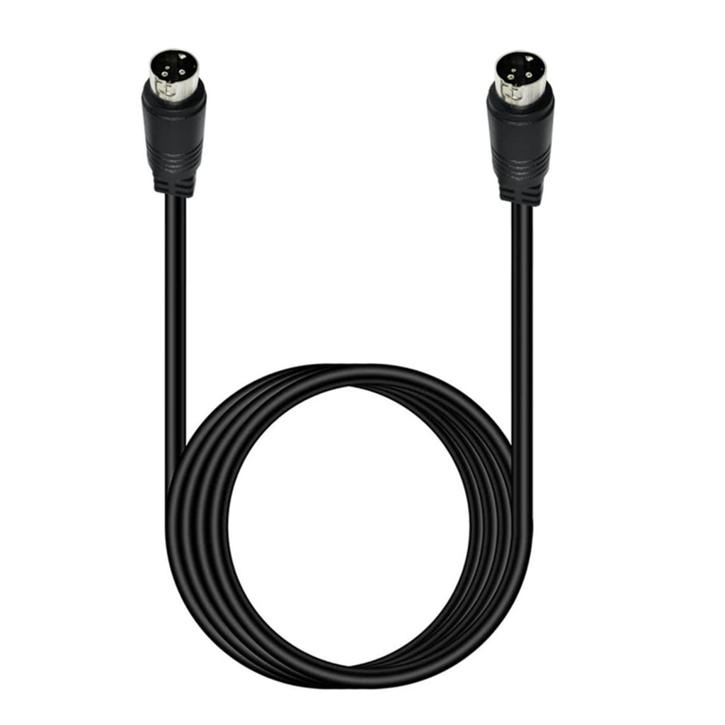 Zeiwohndc 3 Pin Medium DIN Male Adapter Cord Auditory Connectors Cable ...