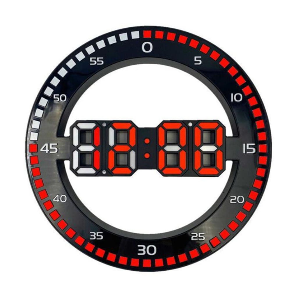 Zeiwohndc 3D LED Digital Clock Accurate Time Display For Kitchen ...