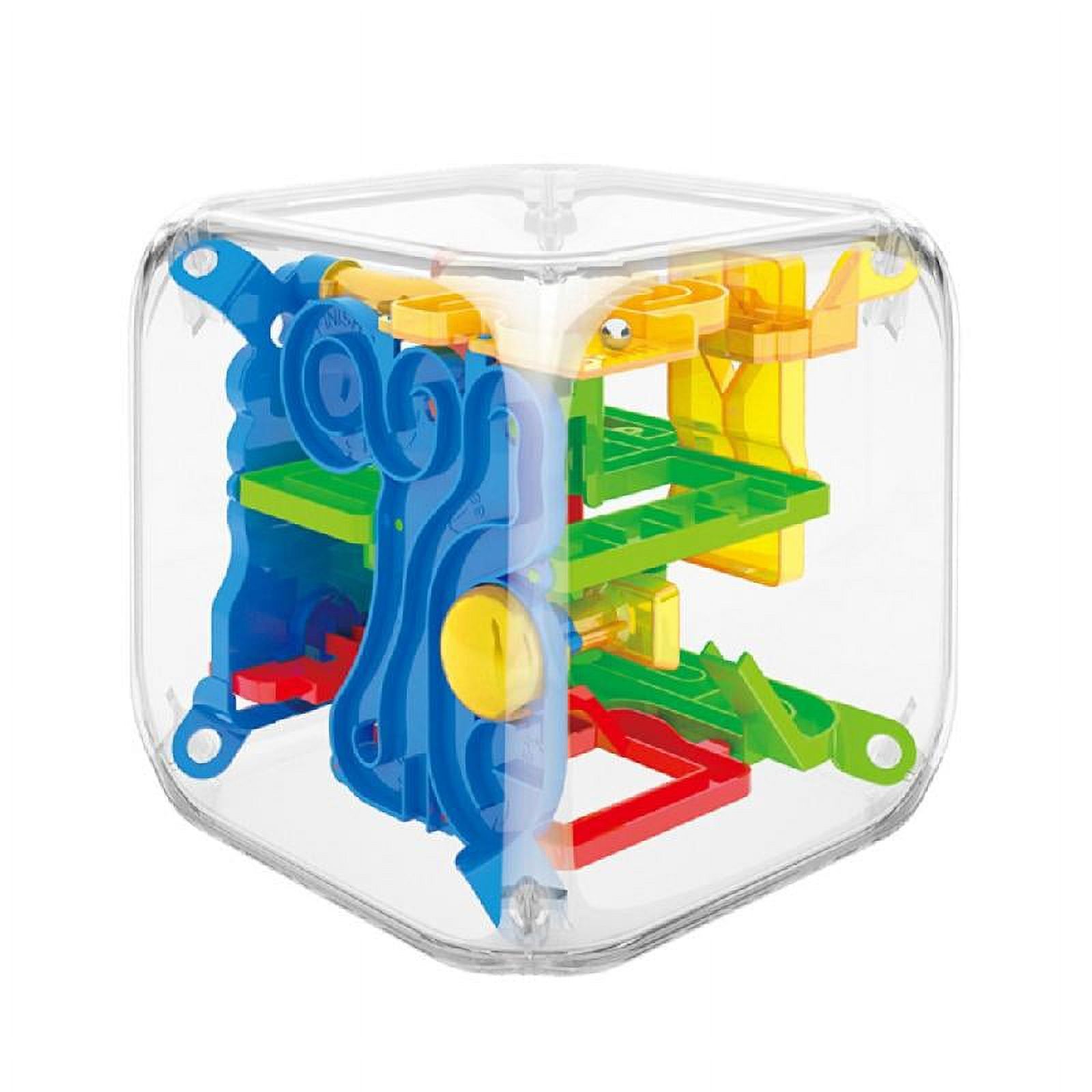 Zeiwohndc 3D Puzzle Maze Labyrinth Cube Toy Multicolor Obstacles ...
