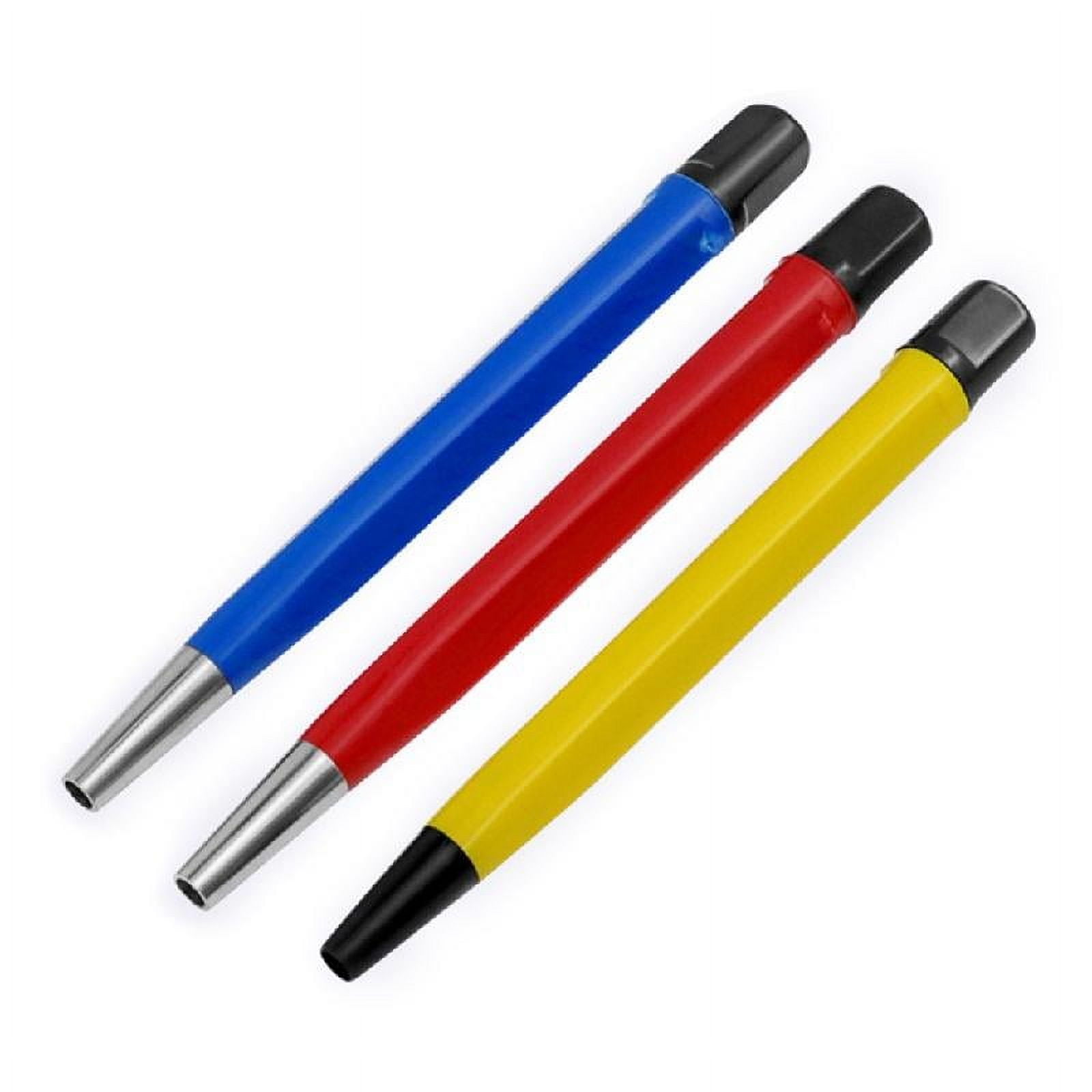 Zeiwohndc 3Pcs Scratch Brush Pen Set Fiberglass Steel Brass Pen Prep ...