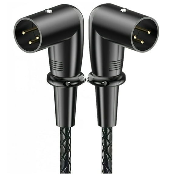 Zeiwohndc 3Pin Microphone Cable Male to Male Balanced Cord 3Pin ...