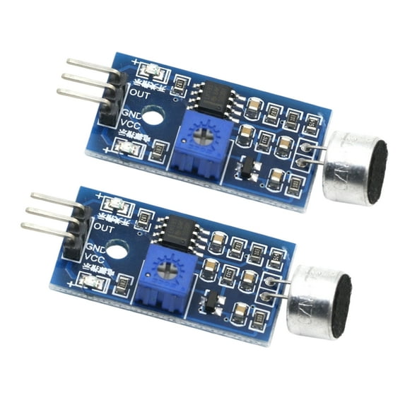 Zeiwohndc 3Pin Sound Sensory Module Sound Detection Module Whistle ...