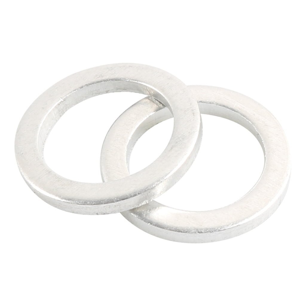 Zeiwohndc 50Pcs Engine Oil Drain Plug Gasket Aluminum Washers Rings ...