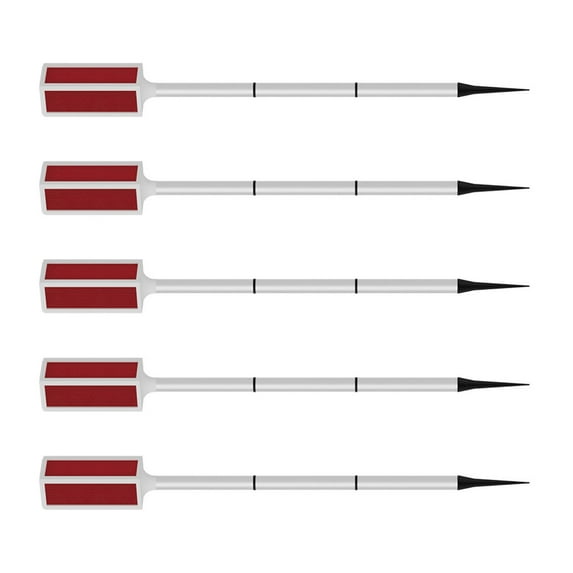 Zeiwohndc 5Pcs Warning Traffic Barricades Signal Automatic Solar LED ...