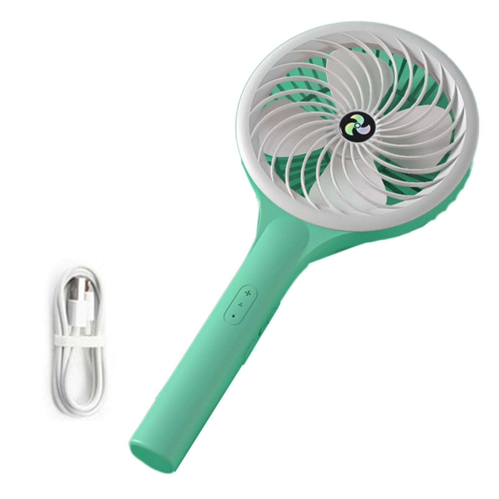 Zeiwohndc 6.5inch Desk Fan Handheld Personal Mini Fan Portable Fan ...