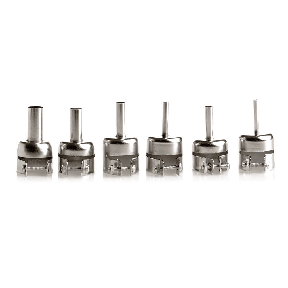 Zeiwohndc 6Pcs 850 Circular Nozzles Hot Air Rework Reflow Soldering ...