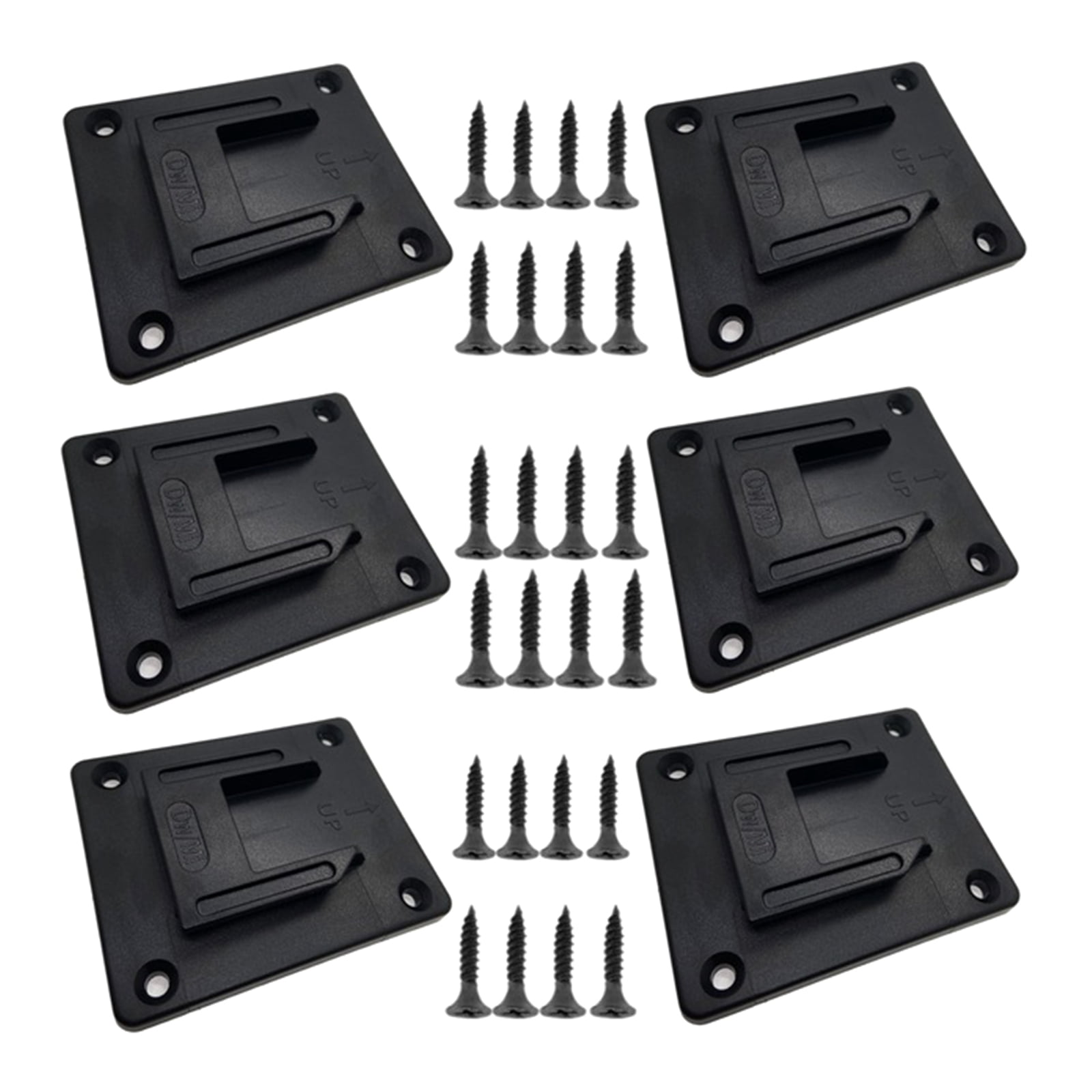 Zeiwohndc 6Pcs Cordless Drill Storage Rack Electric Tool Holder Bracket ...