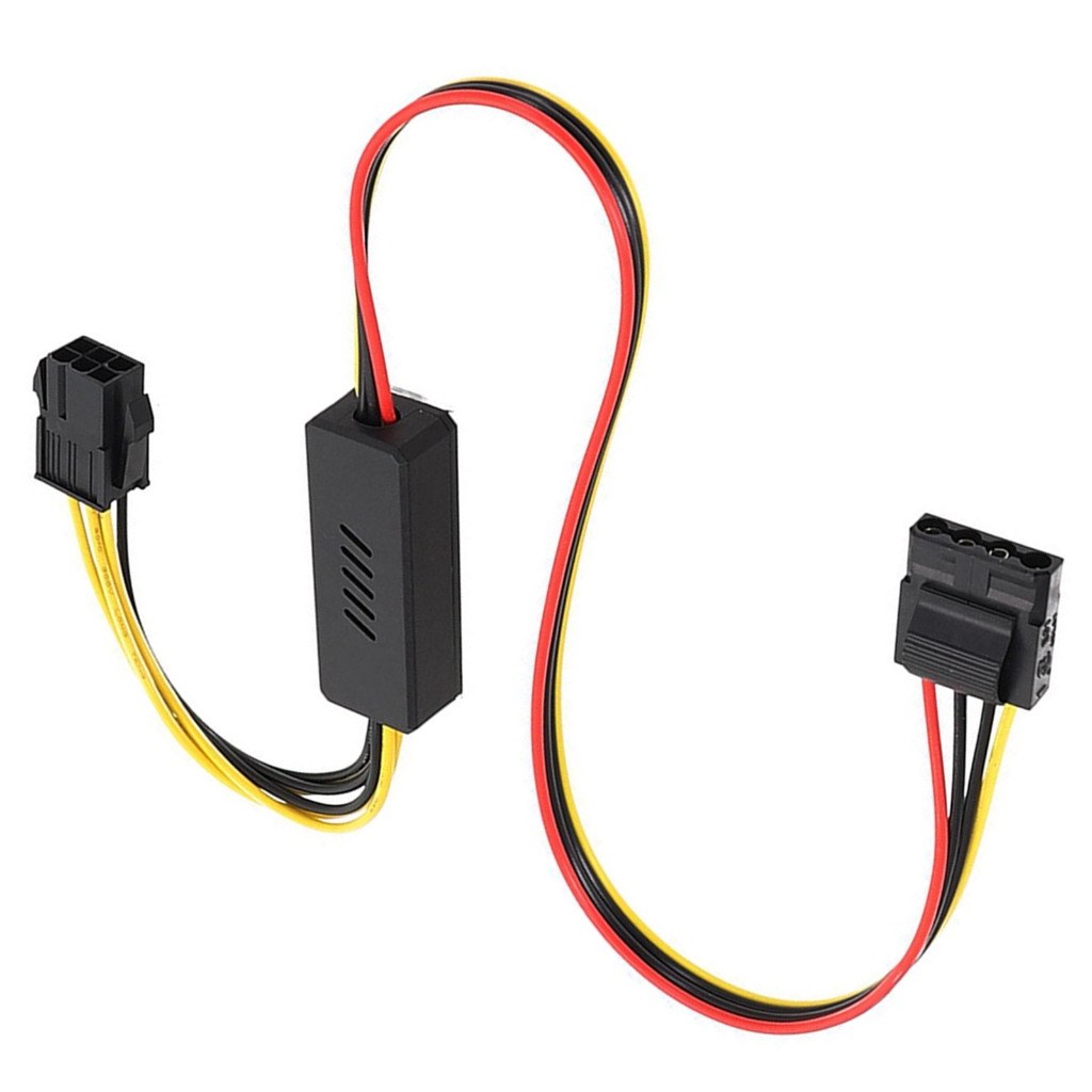 Zeiwohndc 6Pin To 4Pin Hard Drive Power Supply Cable 12V To 5V HDD ...