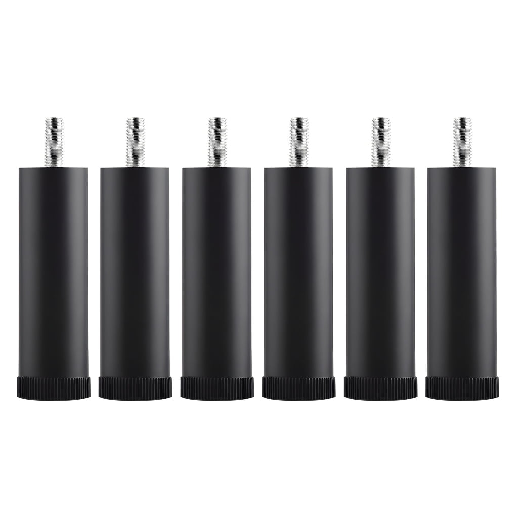 Zeiwohndc 6pack Adjustable Height Furniture Leg Extenders 0.8cm Hole ...