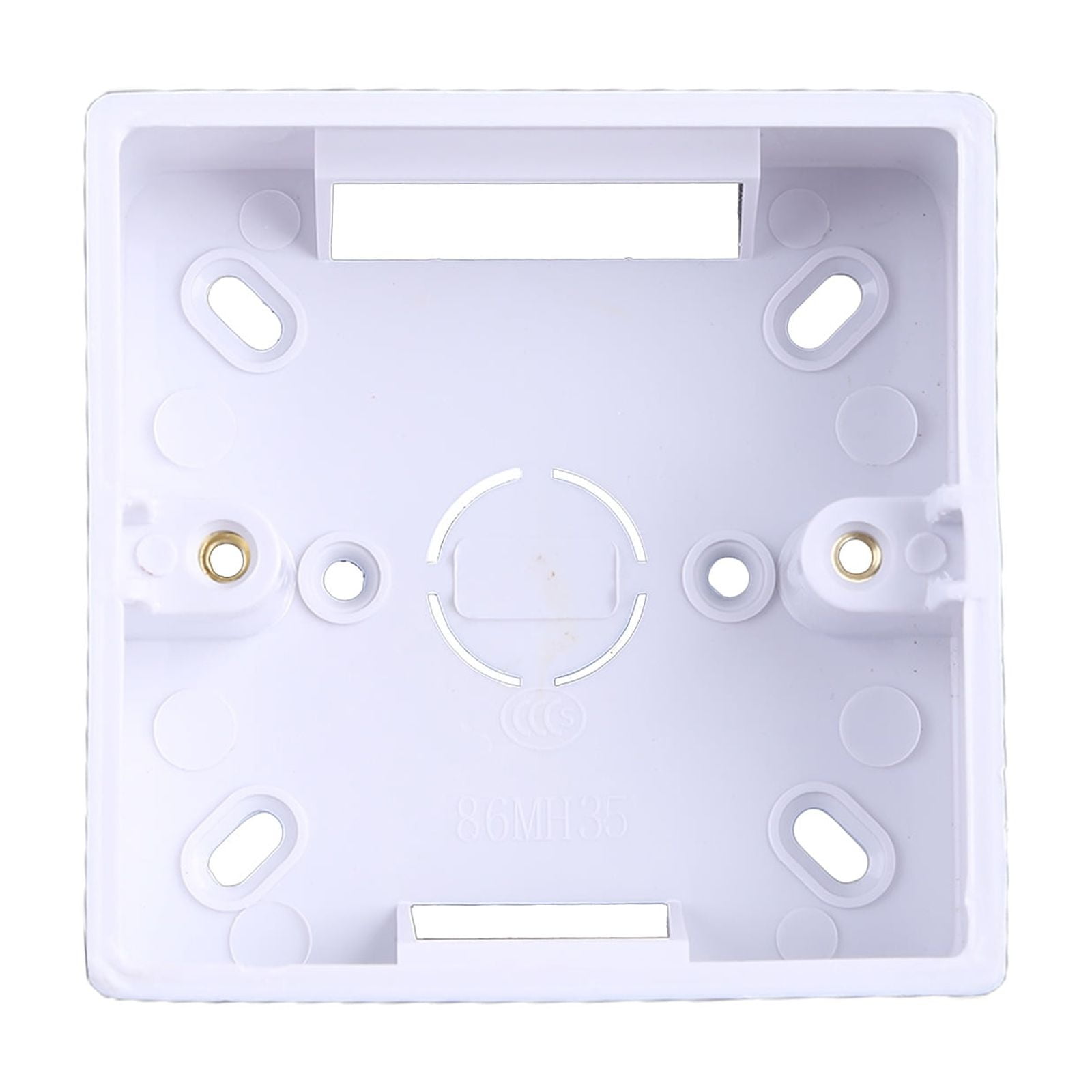 Zeiwohndc 86X86 PVC Thickening Junction Box Wall Mount Cassette For ...