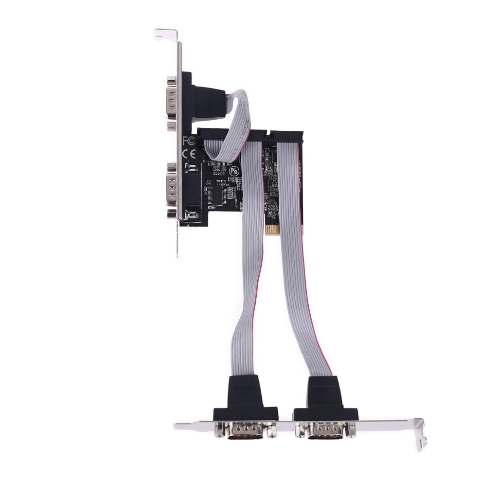 Zeiwohndc 99100 Chipset PCIe 4 Port Serial Add on Card Multi RS232 DB9 ...