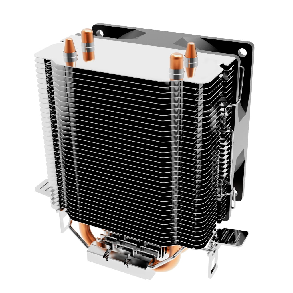 Zeiwohndc A200 RGB CPU Cooler 2 Heat Pipe 9cm CPU Fan Hydraulic ...