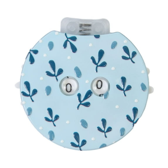 Zeiwohndc ABS Plastic Crochet Counter One Handed Operation Clear Number ...