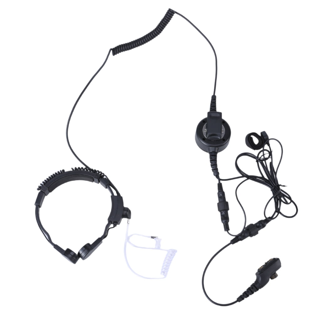 Zeiwohndc Acoustic Tube Headset Earphone for Hytera PD780 PT580H PD780G ...
