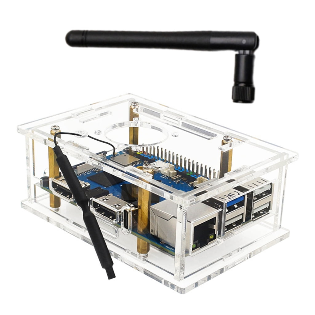 Zeiwohndc Acrylic Case Enclosure for Orange Pi 5 Pro Protector Cover ...