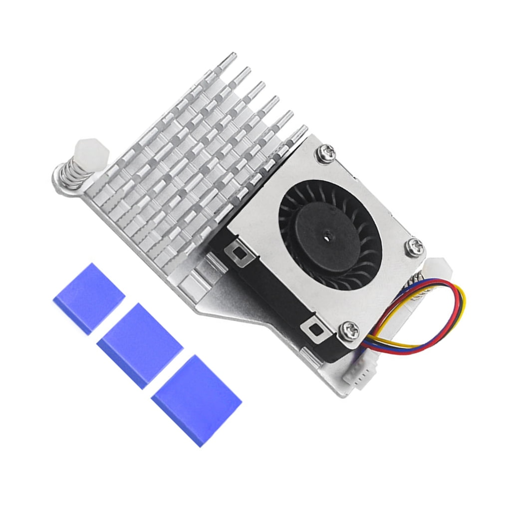 Zeiwohndc Active Coolers Cooling Heatsinks PWM Cooling Fan for RPi 5 ...