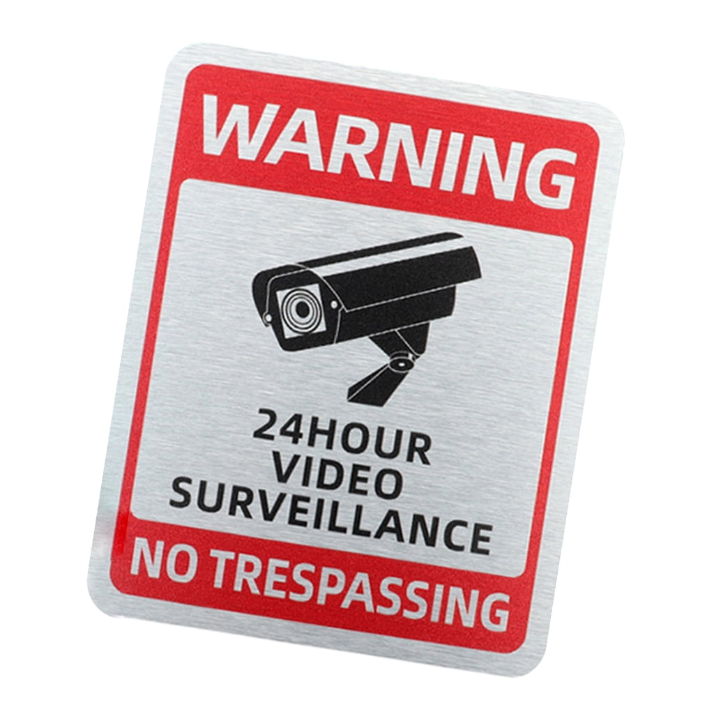 Zeiwohndc Against Fade Safety Warning Sign Thin Aluminum Substance ...
