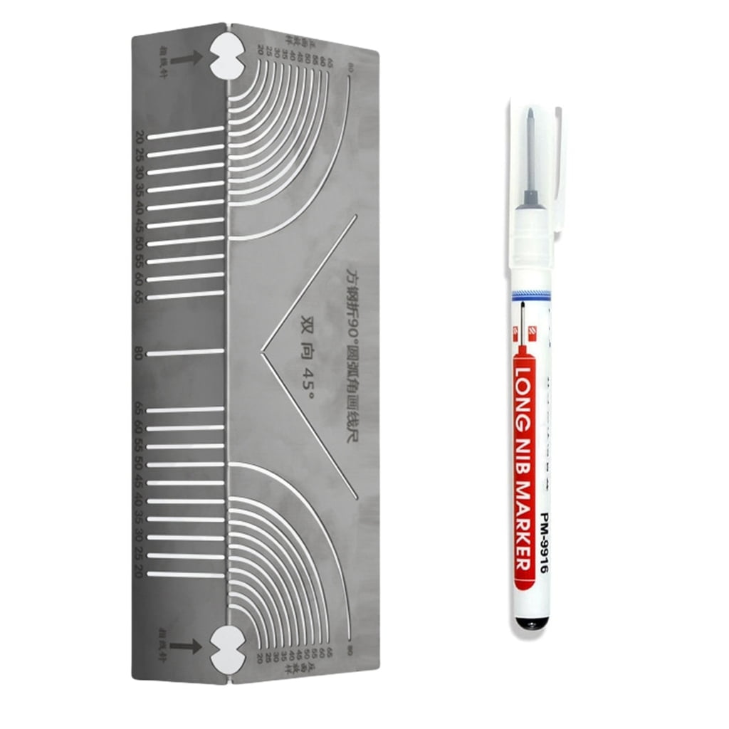 Zeiwohndc Angles Measuring Tool Angles & Arcs Marking Tool Accurate ...
