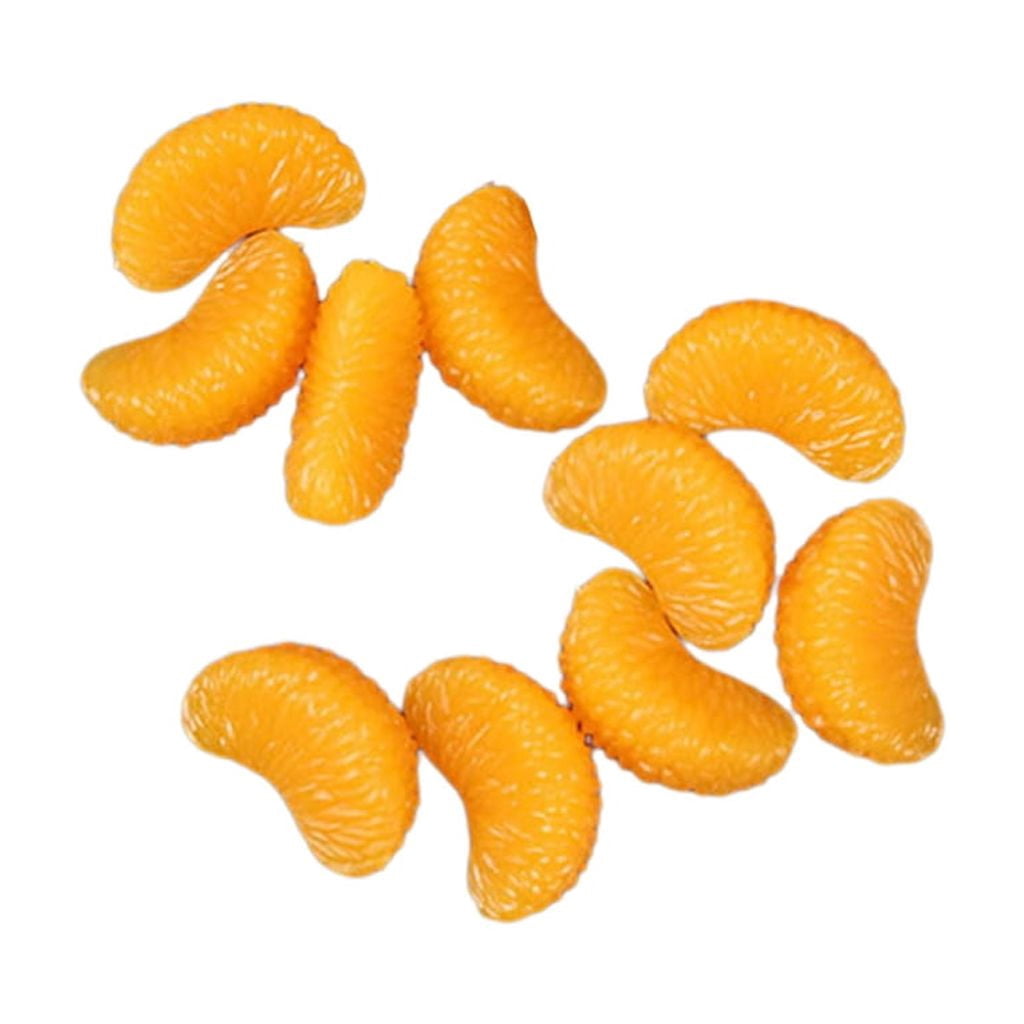 Zeiwohndc Artificial Kiwifruit Dragon Fruit Orange Petals Fake ...