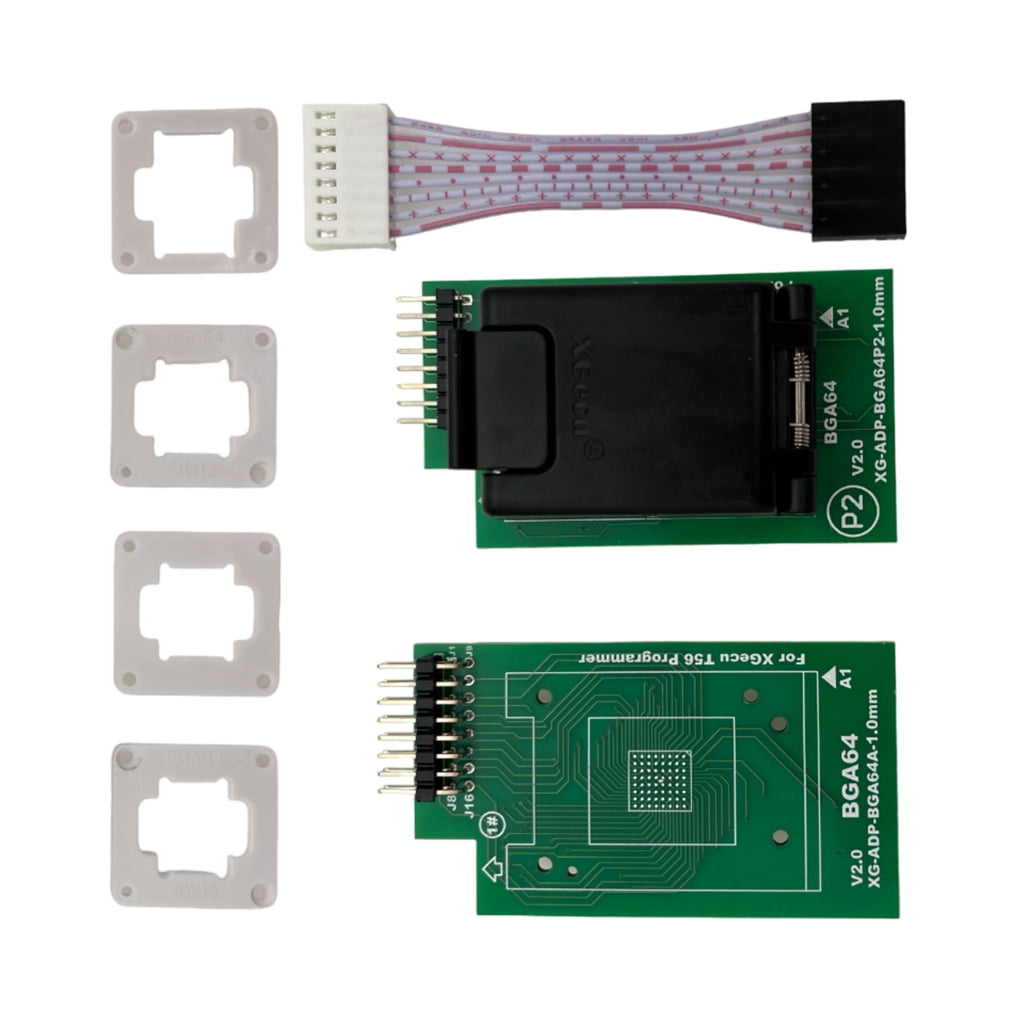 Zeiwohndc BGA64 Programming Adapter BGA64 Adapter Socket for T56 Programmer Adapters - Walmart.com