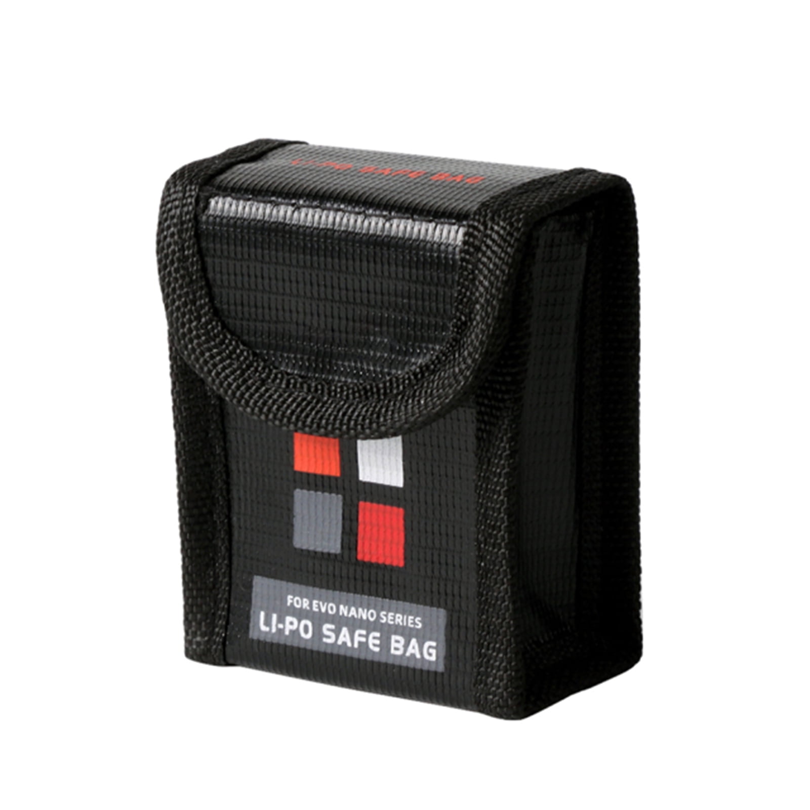 Zeiwohndc Battery Safe Bag Explosion-proof Battery Organizer Pocket for ...