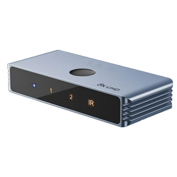 Zeiwohndc Bidirectional Switcher 8K 60Hz Transmission 2x1 Splitter for ...