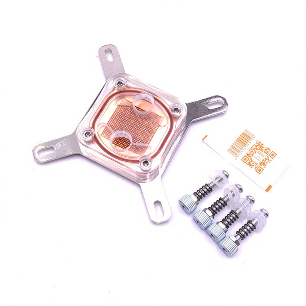 Zeiwohndc CPU Chassis Radiator Heatsink Water Cooling Block Endothermic ...