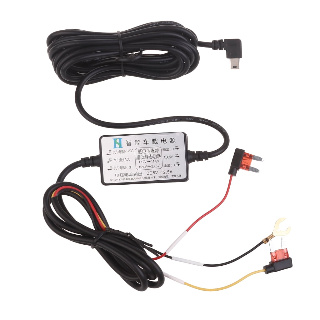 Zeiwohndc Car Power Box Adapter Cable Cord 12V~30V Input 5V2.5A Output ...