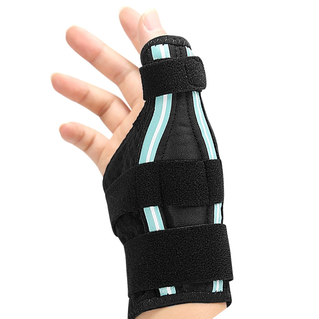 Zeiwohndc Carpal Tunnel Support Adjustable Thumb Wrist Brace With Side ...